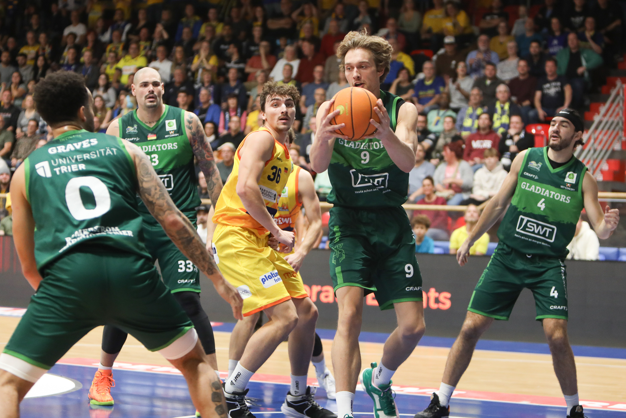 Erste Niederlage der Saison - Gladiators Trier unterliegen Phoenix Hagen mit 70:76 - Stadt Trier ...