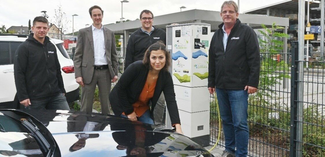 Weitere E-Ladesäule am Parkplatz des Bahnhofes in Bad Neuenahr - Kreis ...