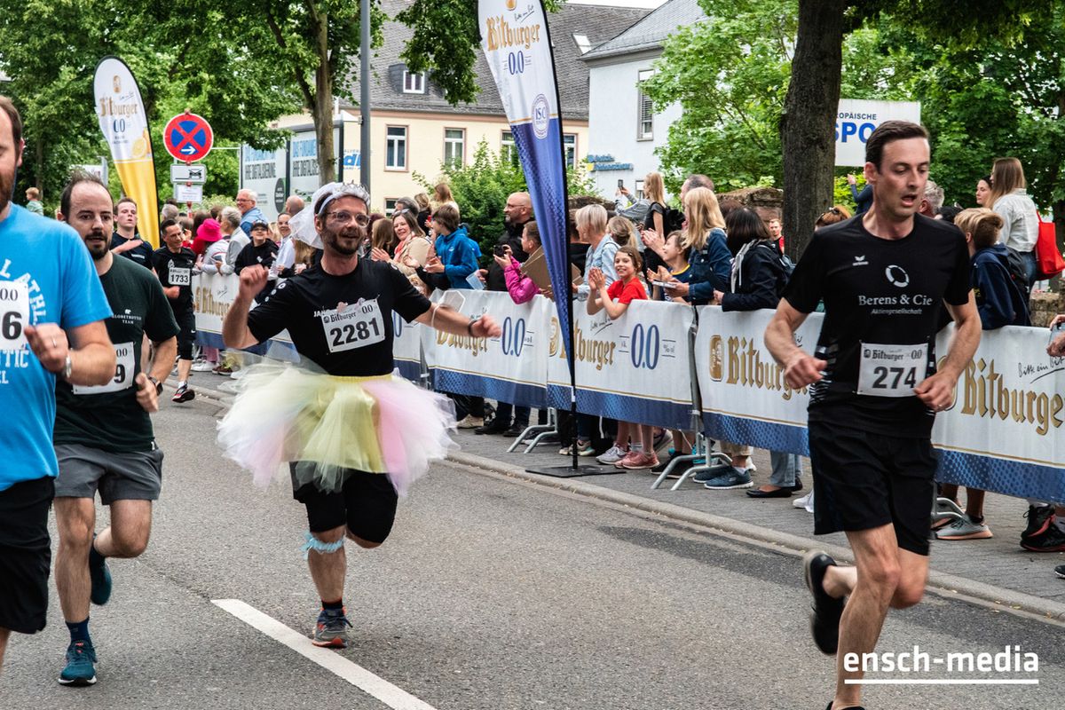 Firmenlauf-Jubiläum mit Bitburger 0,0% - Stadt Trier - Wochenspiegel
