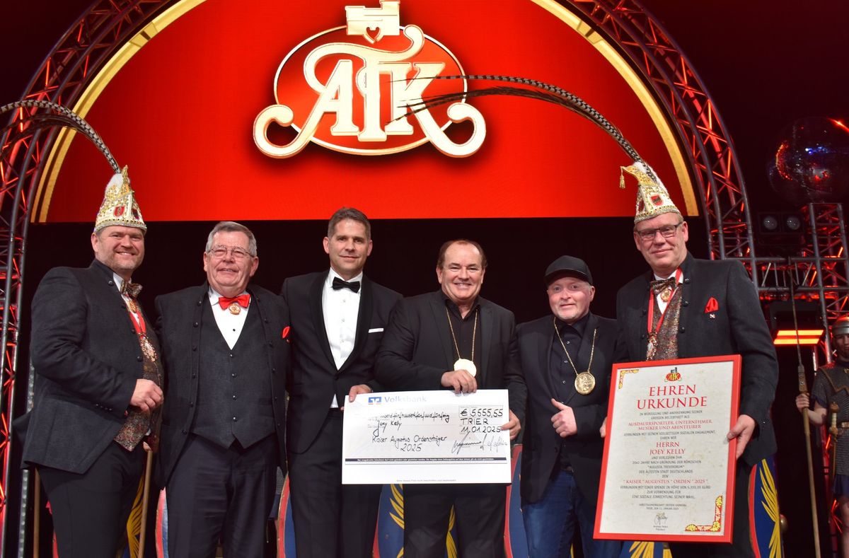 ATK Gala 2025: Joey Kelly erhält Kaiser-Augustus-Orden - Stadt Trier ...