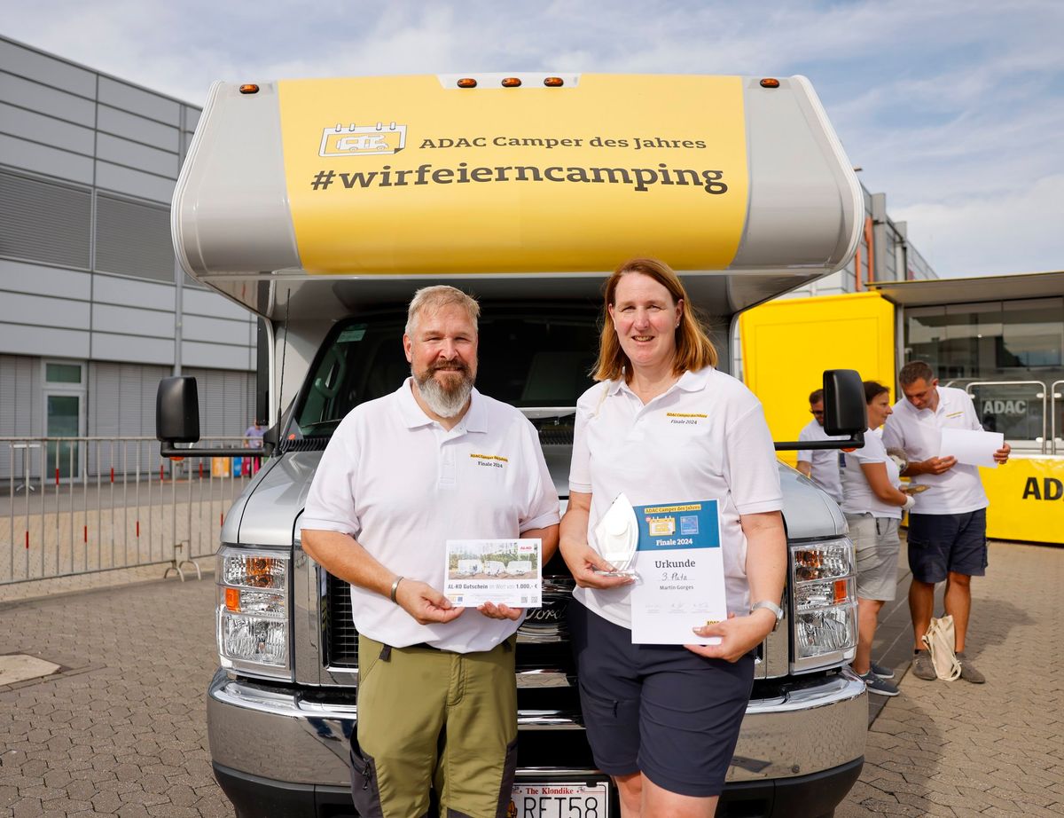 ADAC Camper des Jahres: Martin und Tanja Gorges holen 3. Platz im ...
