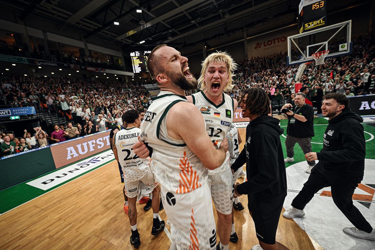 Gladiators Trier steigen in die BBL auf - Stadt Trier - Wochenspiegel